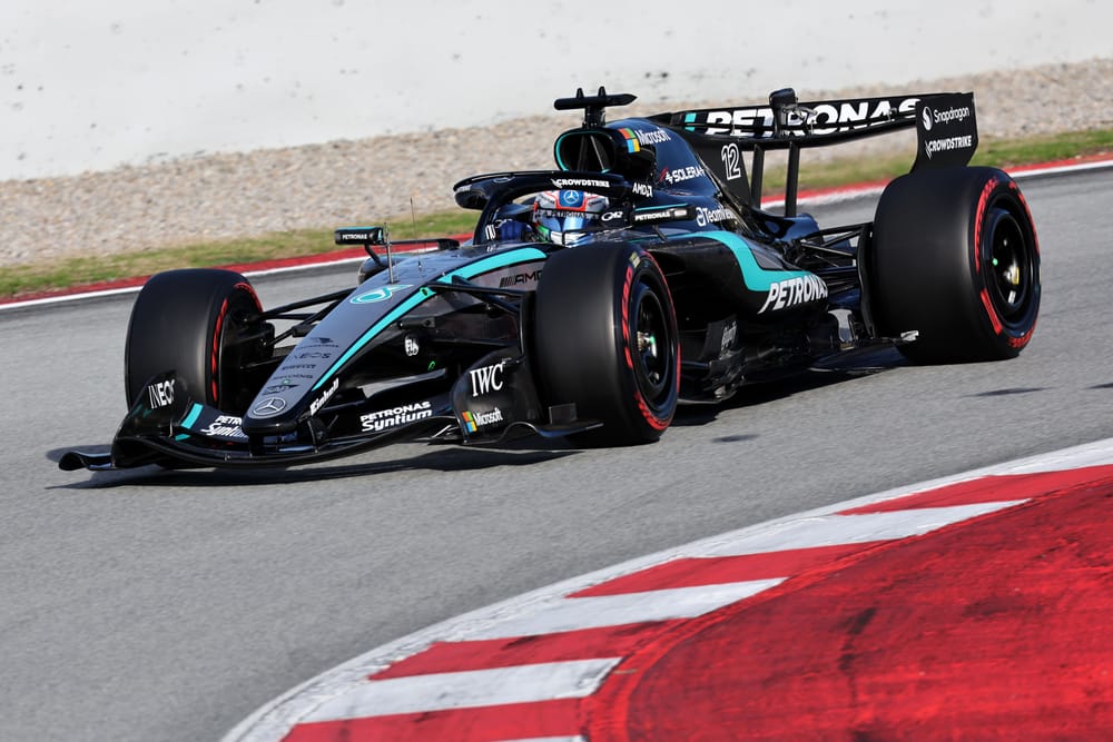 Mercedes' W17 Sets Benchmark with 1:16s Pace in Barcelona - NXTbets Inc